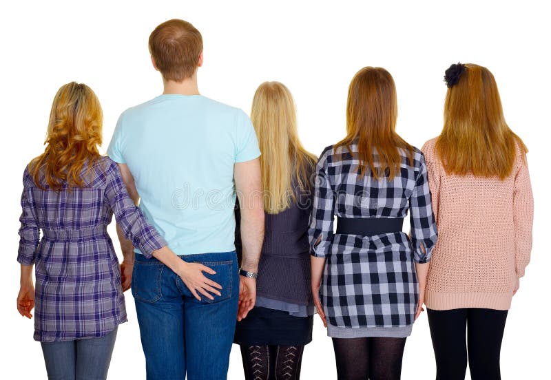 173 Girls Rear Teen View Stock Photos - Free & Royalty-Free Stock ...