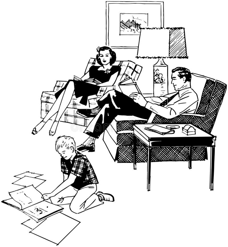 Family Talking Stock Illustrations – 8,467 Family Talking Stock ...