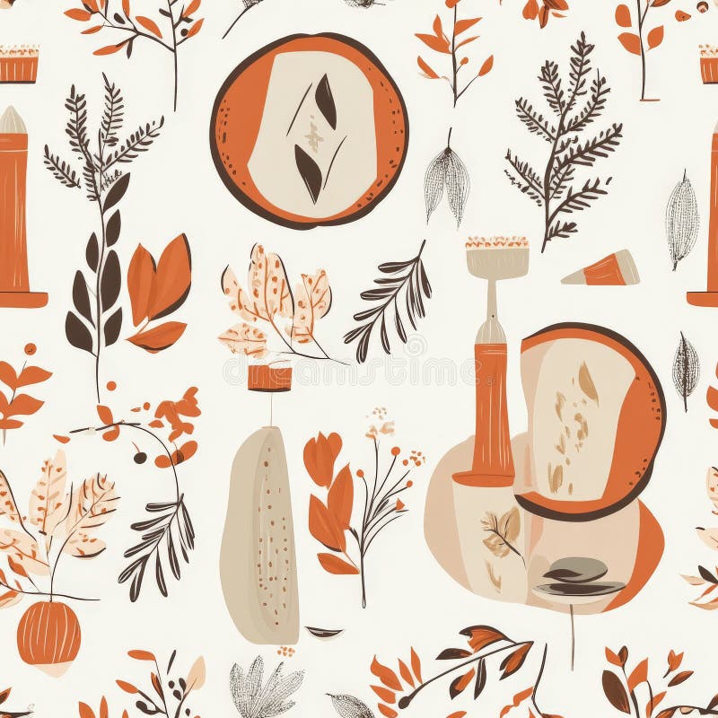 A Family Reunion Dinner Pattern with a Warm and Festive Dining Table ...