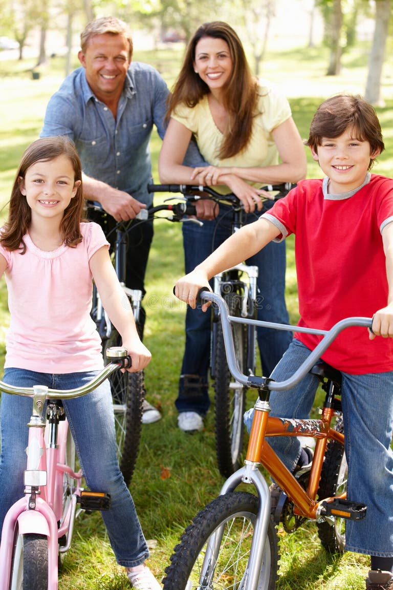 2,845 Family Riding Bikes Stock Photos - Free & Royalty-Free Stock ...