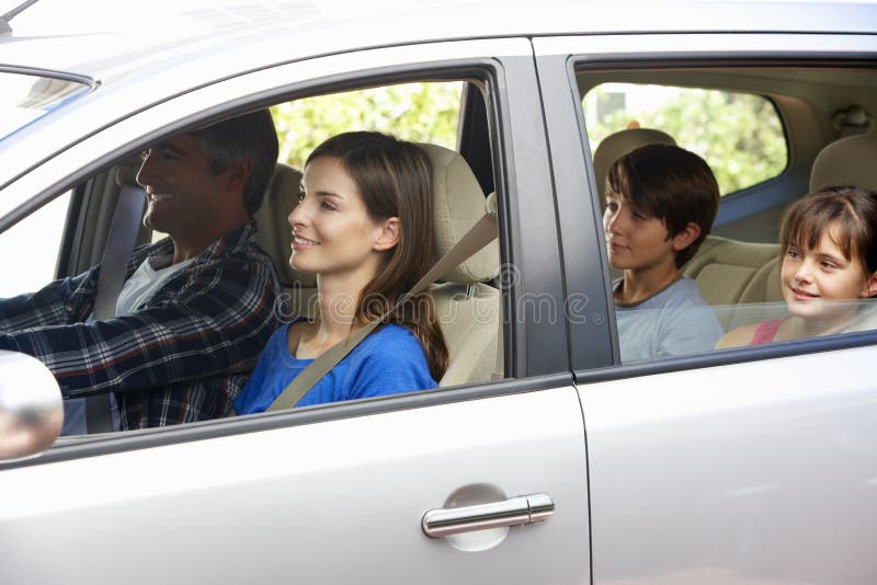 Family Setting Off on Car Journey Stock Image - Image of thirties ... Family Setting Off on Car Journey Stock Image - Image of thirties ...