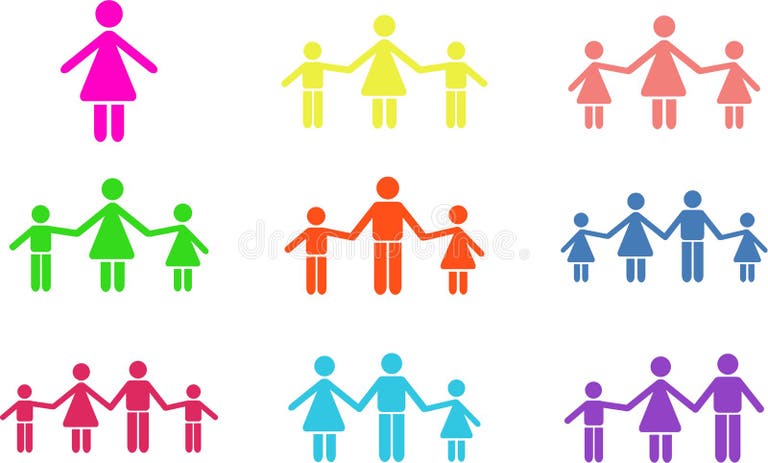 Family Shapes Stock Illustrations – 11,748 Family Shapes Stock ...