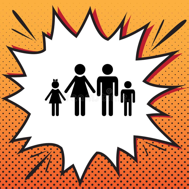 Family comics stock illustration. Illustration of child - 6739465