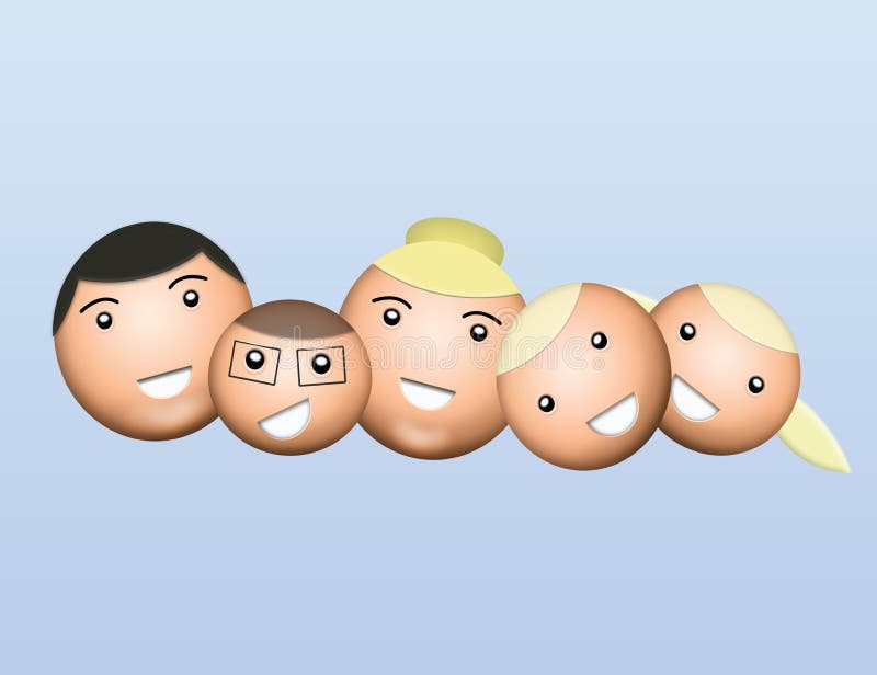 Family stock illustration. Illustration of daddy, life - 32025064