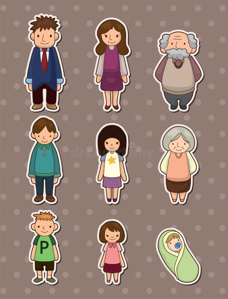 Stickers Family Stock Illustrations – 5,239 Stickers Family Stock ...