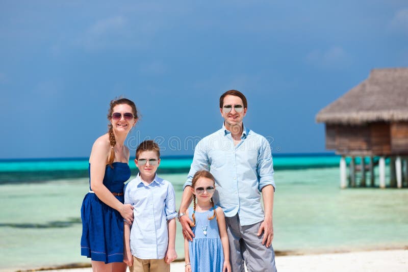 Family on summer vacation stock image. Image of holiday - 40576481