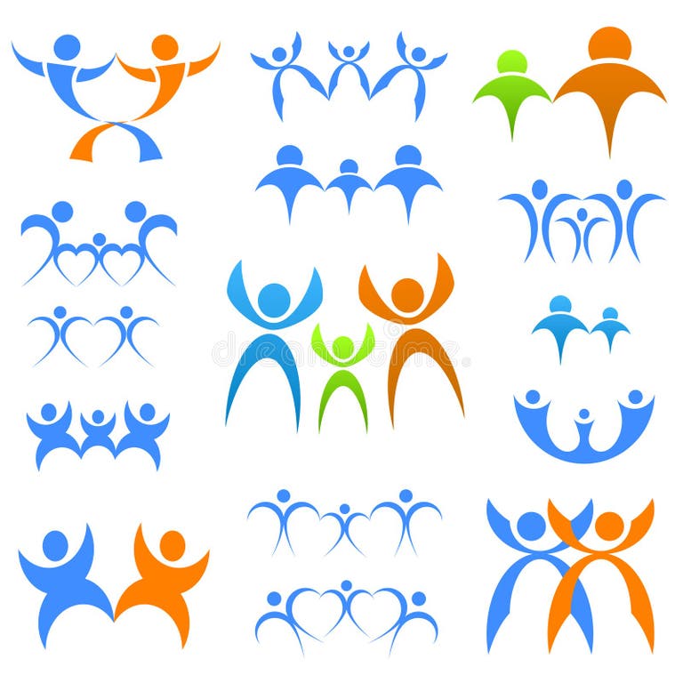 Boy Girl Family Symbols Stock Illustrations – 1,444 Boy Girl Family ...