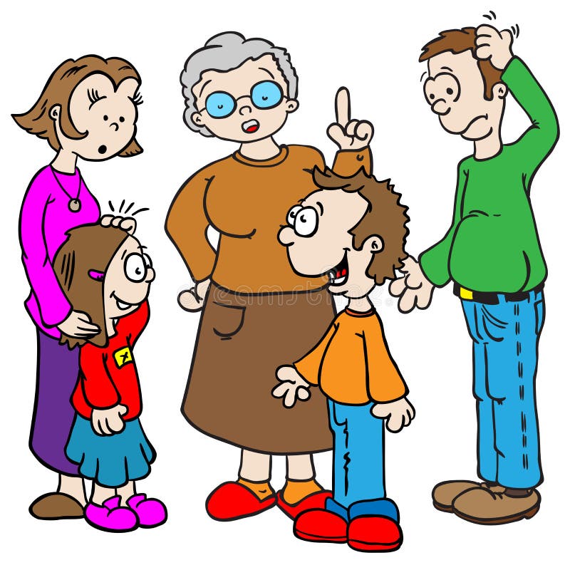 Family Discussion Clipart