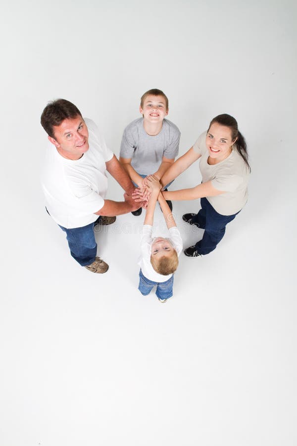 Family teamwork stock photo. Image of mother, cheerful - 15563262