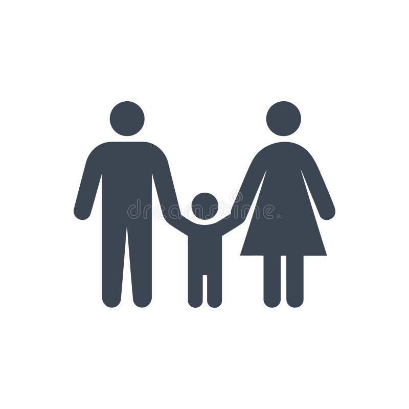 Family Together Icon stock vector. Illustration of symbol - 361691125