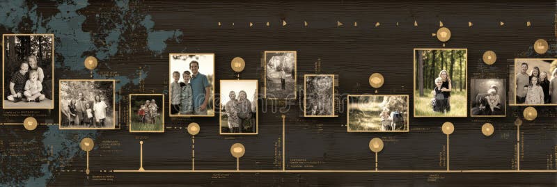 Family Traditions Story Map Layout Showcasing Generations through ...