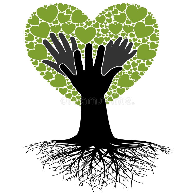 Family Tree, Relatives, People Silhouettes Stock Vector - Illustration ...