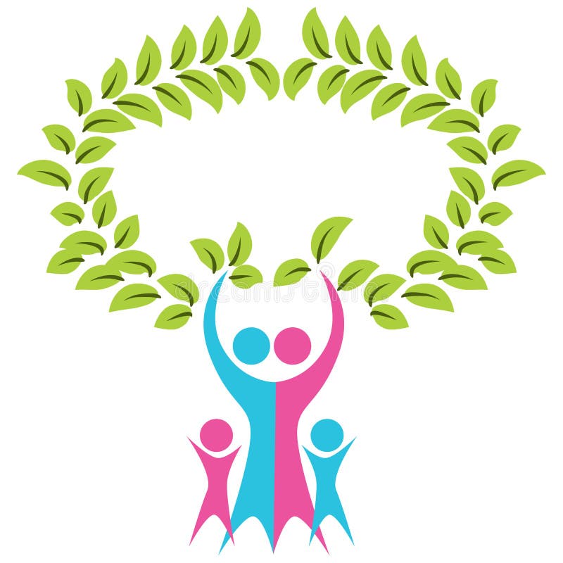 Family Tree Icon stock vector. Illustration of vector - 56779552