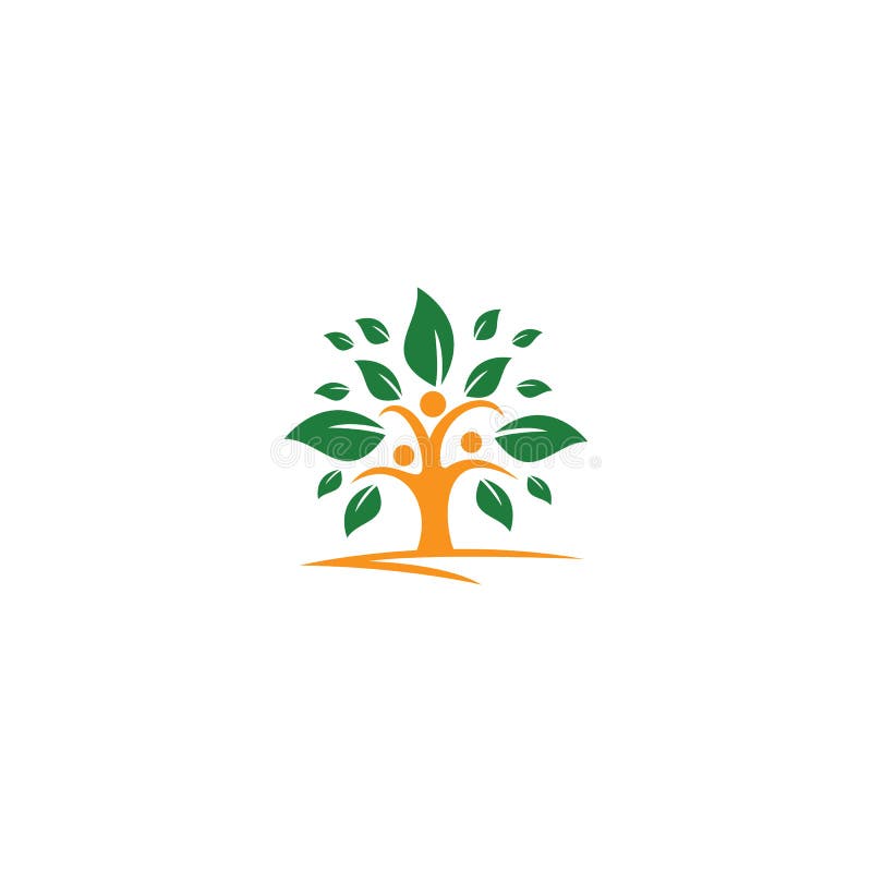 Family Tree Logo Design. Family Tree Symbol Icon Stock Vector ...