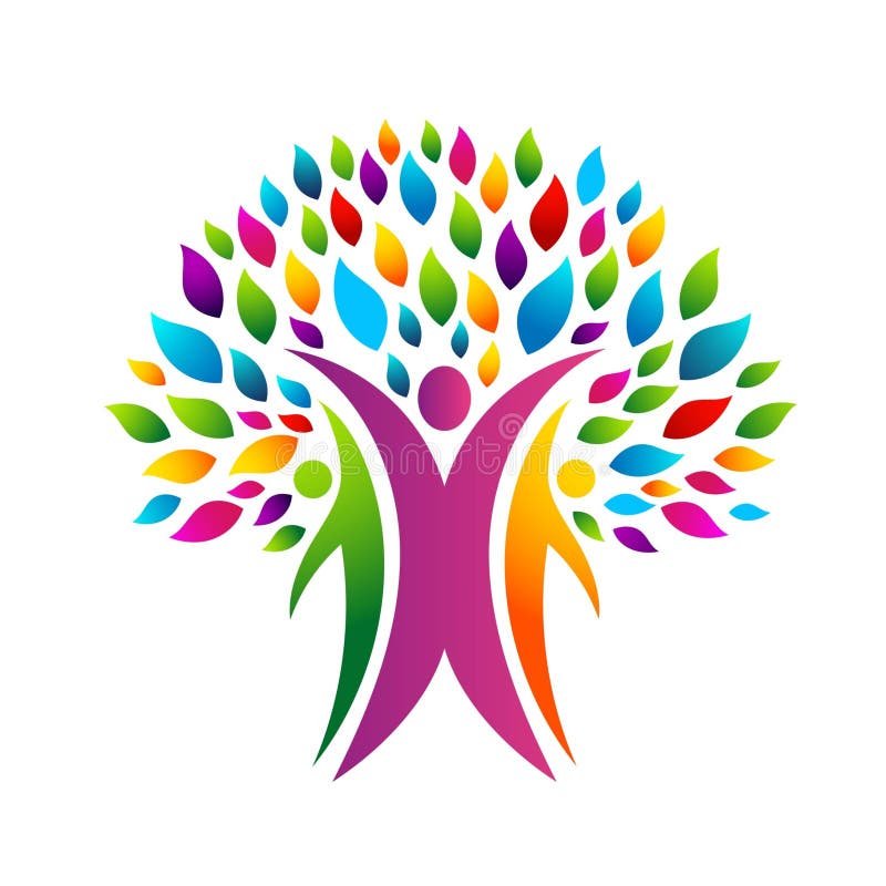 Family Tree Logo, Tree Logo Vector Illustration. Stock Vector ...