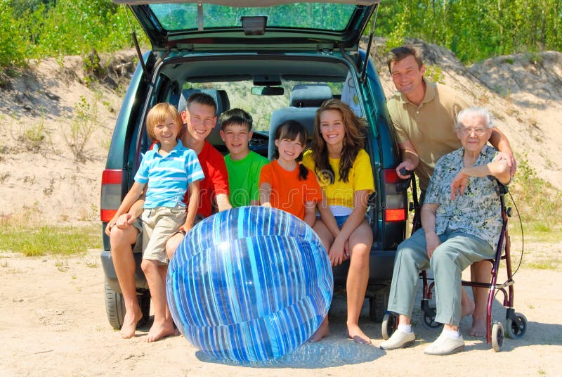 Family trip stock photo. Image of together, senior, holding - 11250898