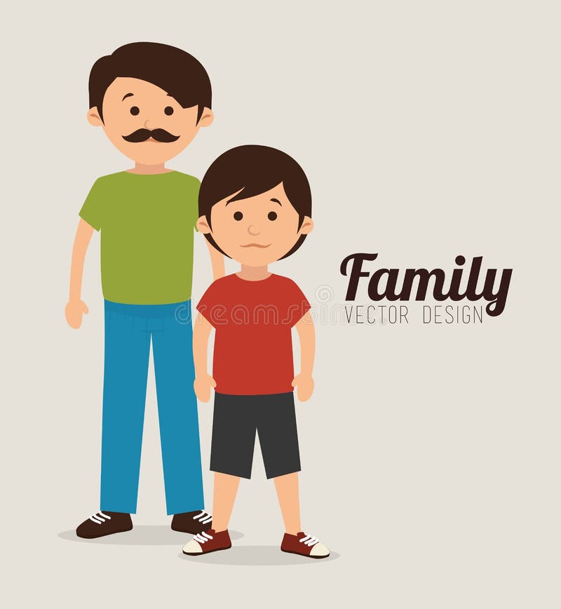 Family unity design stock illustration. Illustration of life - 64978831