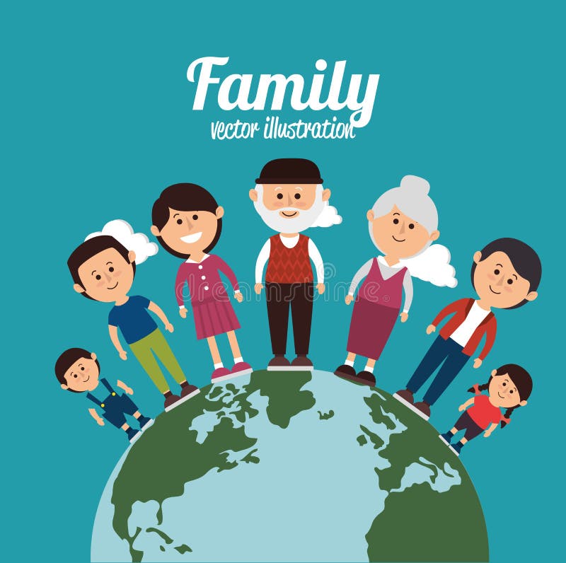 Family unity design stock illustration. Illustration of feelings - 64978744