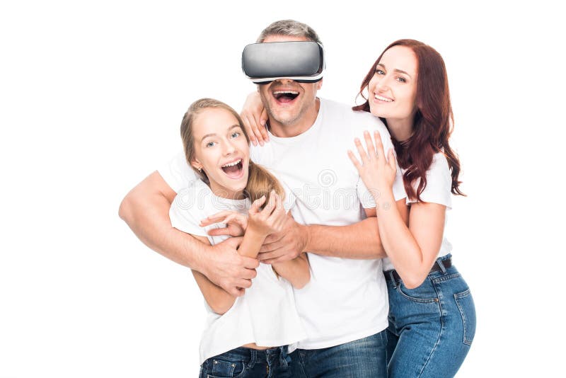 945 Family Using Vr Stock Photos - Free & Royalty-Free Stock Photos ...