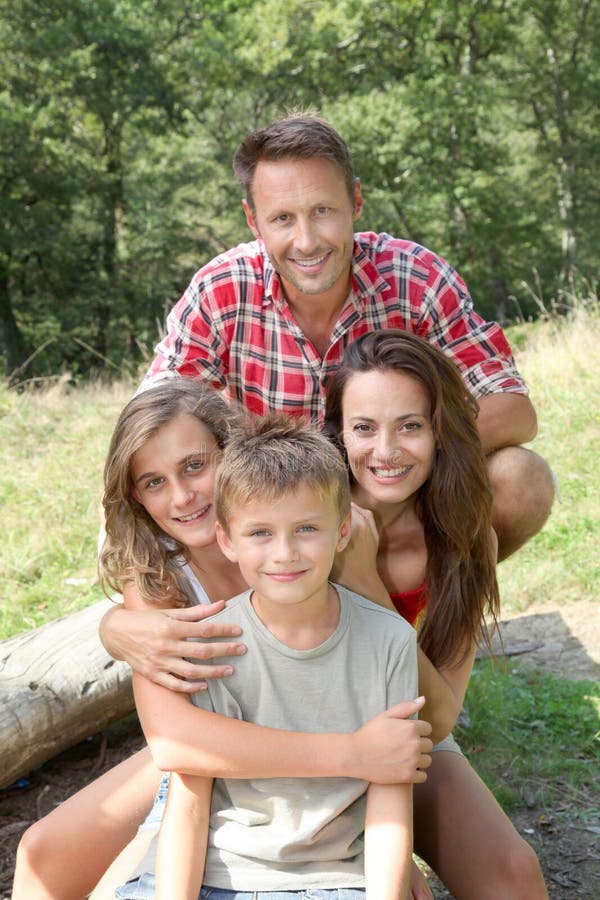 Family vacation stock image. Image of holidays, hike - 16281511