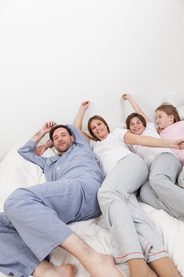 Family wake up stock image. Image of property, inside - 62744807