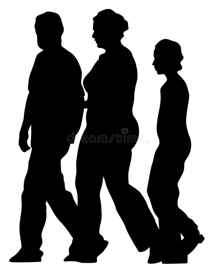 Family Walk stock vector. Illustration of adult, family - 9815726