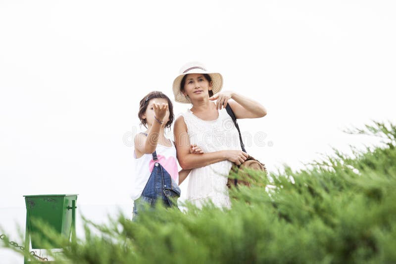 Family walk in nature stock image. Image of love, activity - 196248701