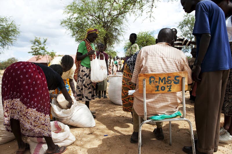 Famine editorial photo. Image of famine, rain, countryside - 12832696