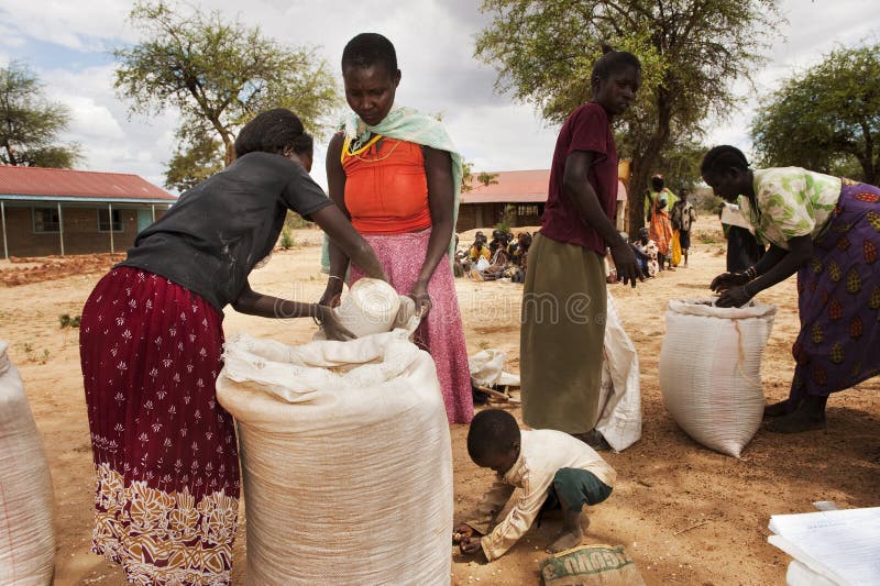 Famine editorial stock photo. Image of crops, child, nature - 12832723