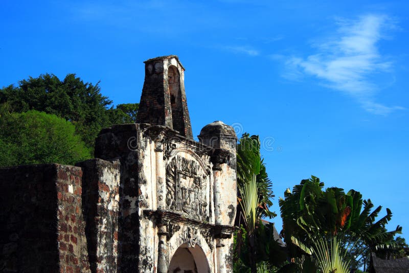 A Famosa Fort stock image. Image of patrimony, fortification - 16255849