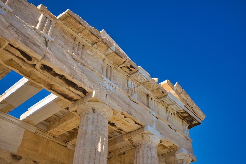 Famous Acropolis of Athens, Greece Stock Photo - Image of touristic ...