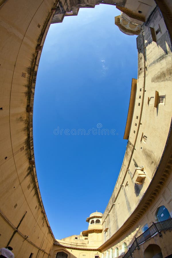Famous Amber Fort in Jaipur Stock Photo - Image of famous, hindu: 22515494