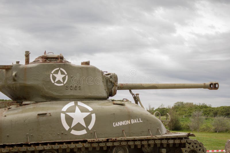 The American WW2 Sherman Tank Editorial Stock Photo - Image of heritage ...