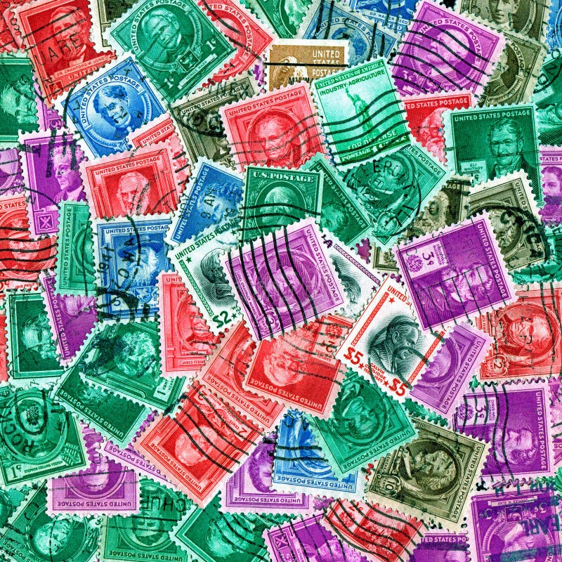 Famous Americans Background Portraits Editorial Stock Photo - Image of ...