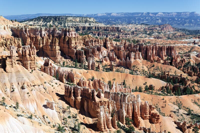 Amphitheater from Inspiration Point, Bryce Canyon National Park Stock ...