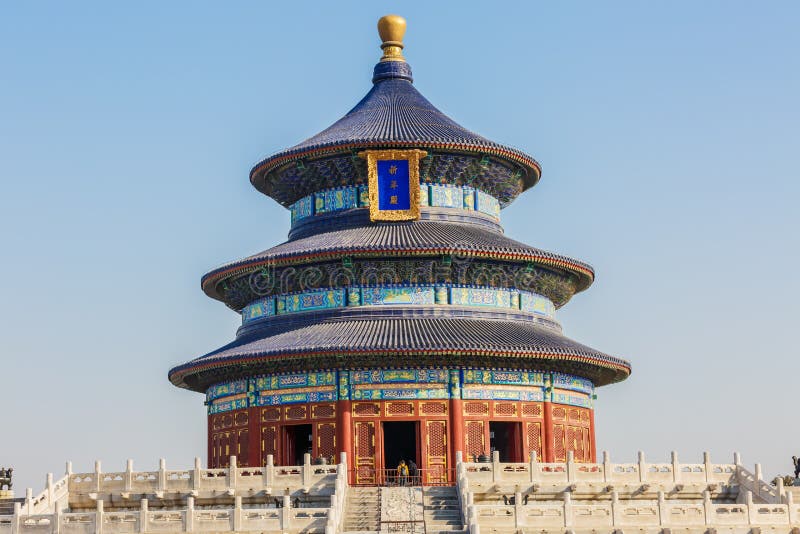 Famous Ancient Architecture of the Temple of Heaven in Beijing, China ... Famous Ancient Architecture of the Temple of Heaven in Beijing, China ...