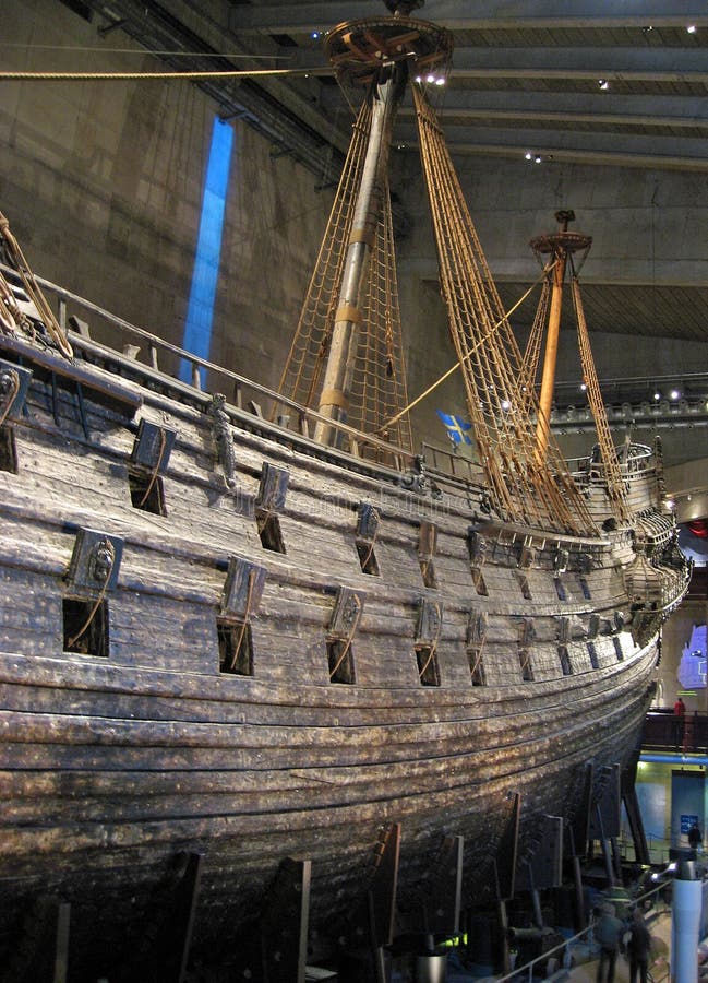 Famous Ancient Vasa Vessel in Stockholm Editorial Stock Photo - Image ...