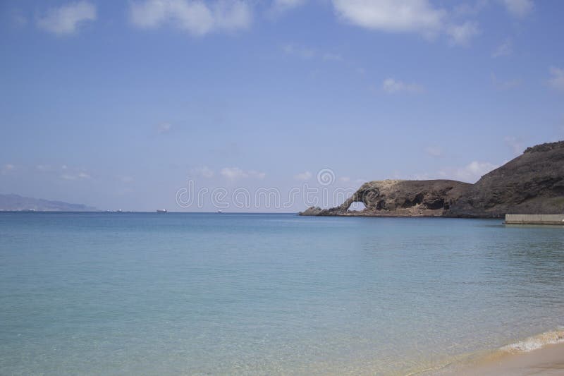 The Famous Beach Elephant in Aden Stock Photo - Image of cove, elephant ...