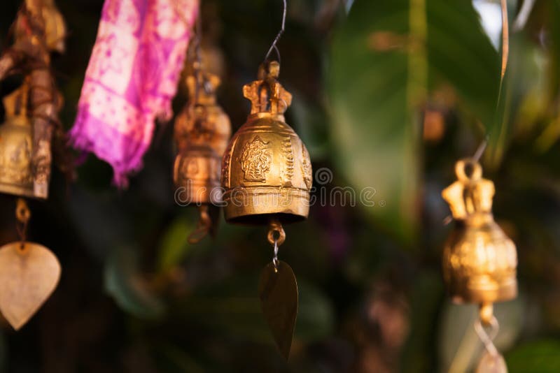 Famous Big Buddha Wish Bells, Phuket, Thailand Stock Image - Image of ...