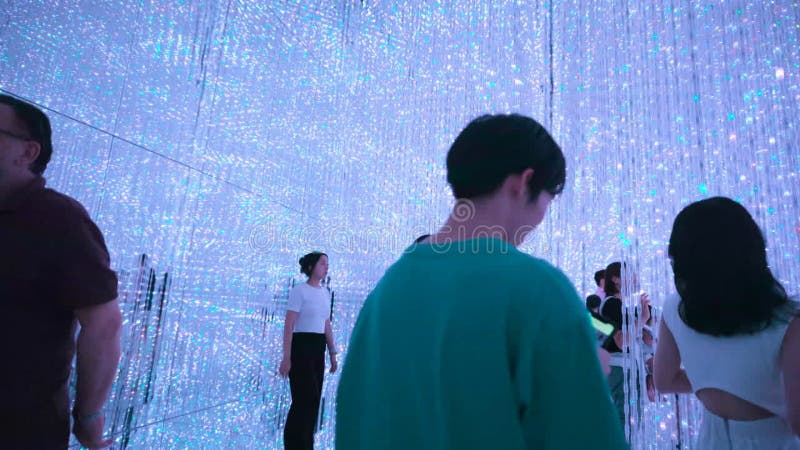 TeamLab Planets is a Museum N Tokyo Odaiba Japan Stock Video - Video of ...
