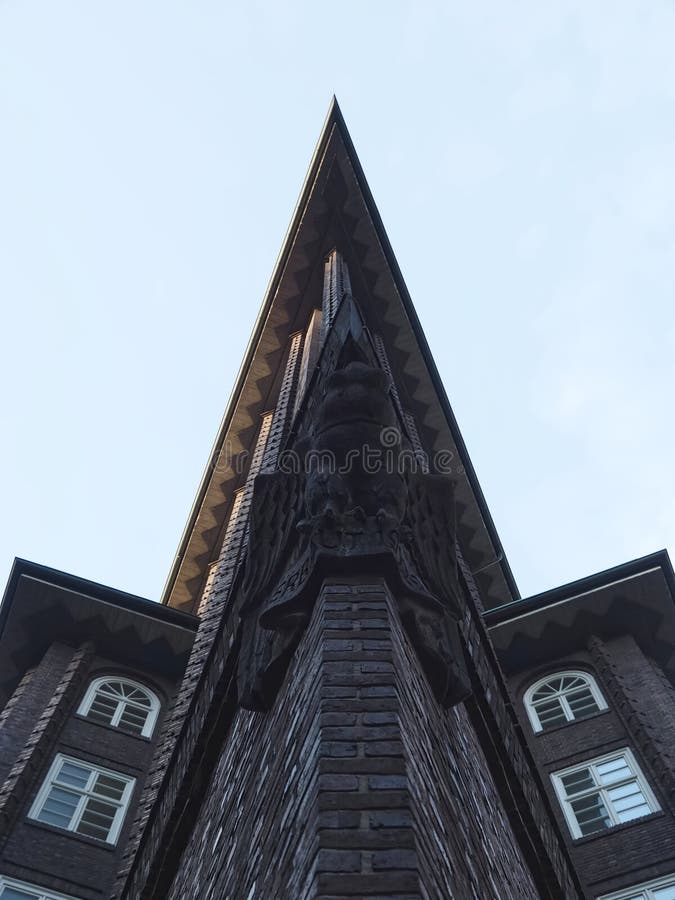Flagship Building Chilehaus in Hamburg Editorial Image - Image of brick ...