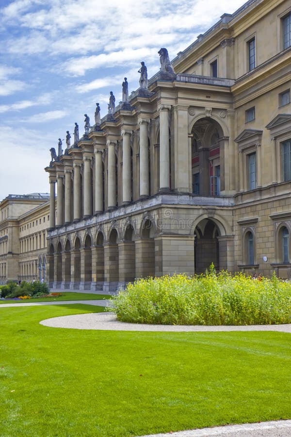 Famous Building of Residence in Munich, Germany Stock Image - Image of ...