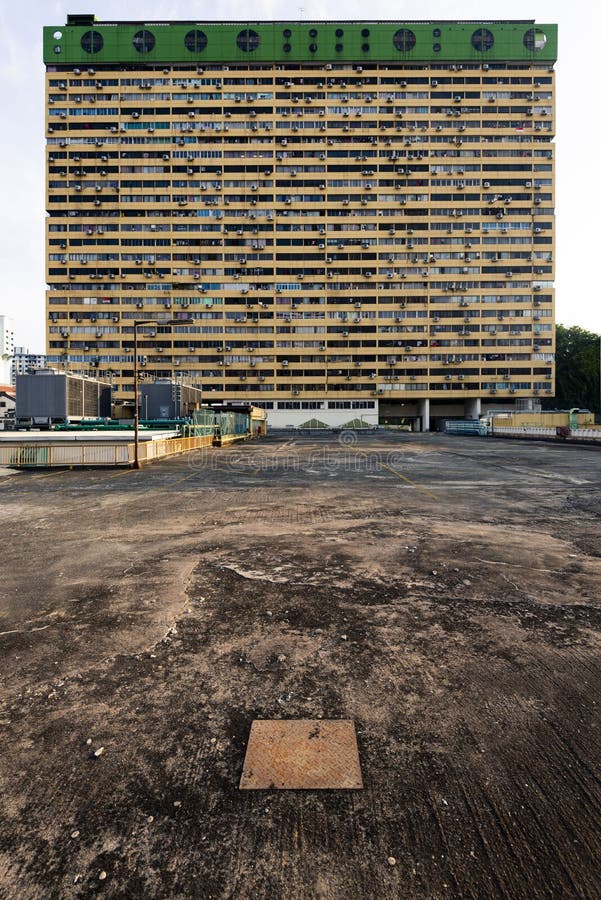 Famous Building of Singapore, People`s Park Complex Stock Photo - Image ...