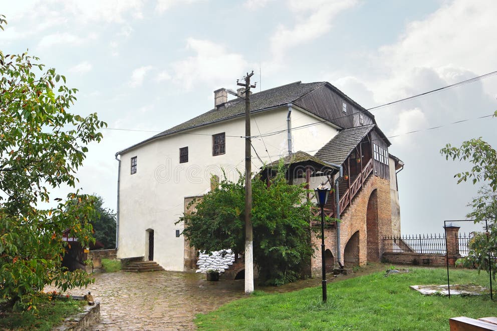 Famous Castle in Ostrog, Ukraine Stock Photo - Image of detail, castle ...
