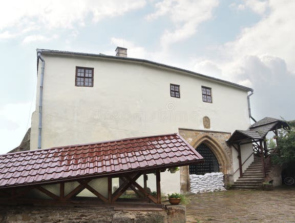 Famous Castle in Ostrog, Ukraine Stock Image - Image of gate, famous ...