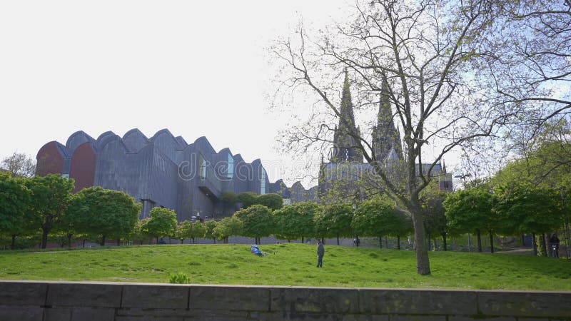 Famous Cathedral in Cologne, Germany Stock Video - Video of medieval ...