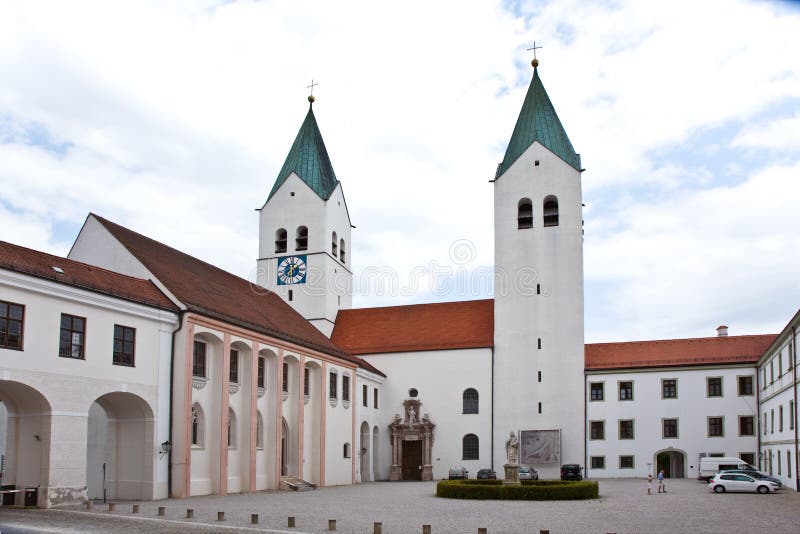 Cathedral of Freising stock image. Image of religious - 43666937