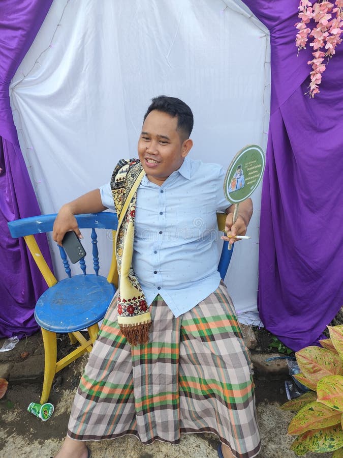 The Famous Comedian in Indonesia is Named Gilang Tompel Editorial Image ...