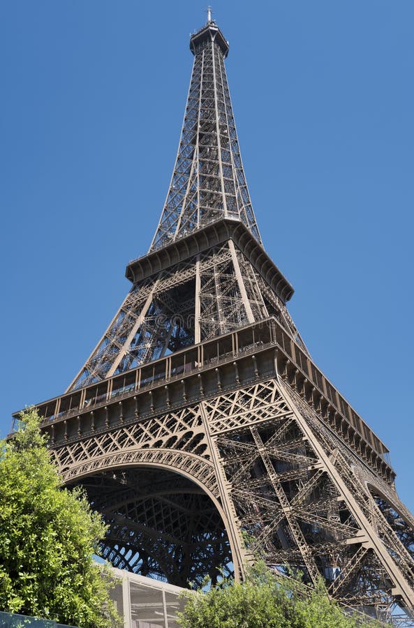 Famous Eiffel Tower in Paris Stock Image - Image of travel, destination ...