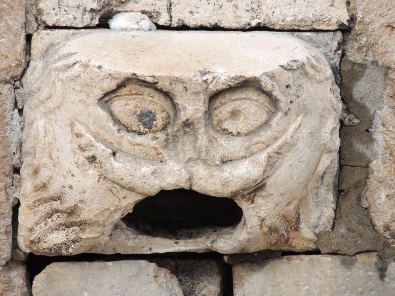 Famous Gargoyle the Dubrovnik Maskeron, Old Town, Dubrovnik Croatia ...